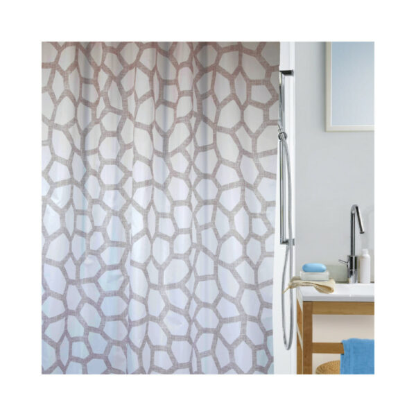 ΚΟΥΡΤΙΝΑ ΜΠΑΝΙΟΥ ΥΦΑΣΜΑΤΙΝΗ "ELEMENTS" 180x200 02466.001 ...